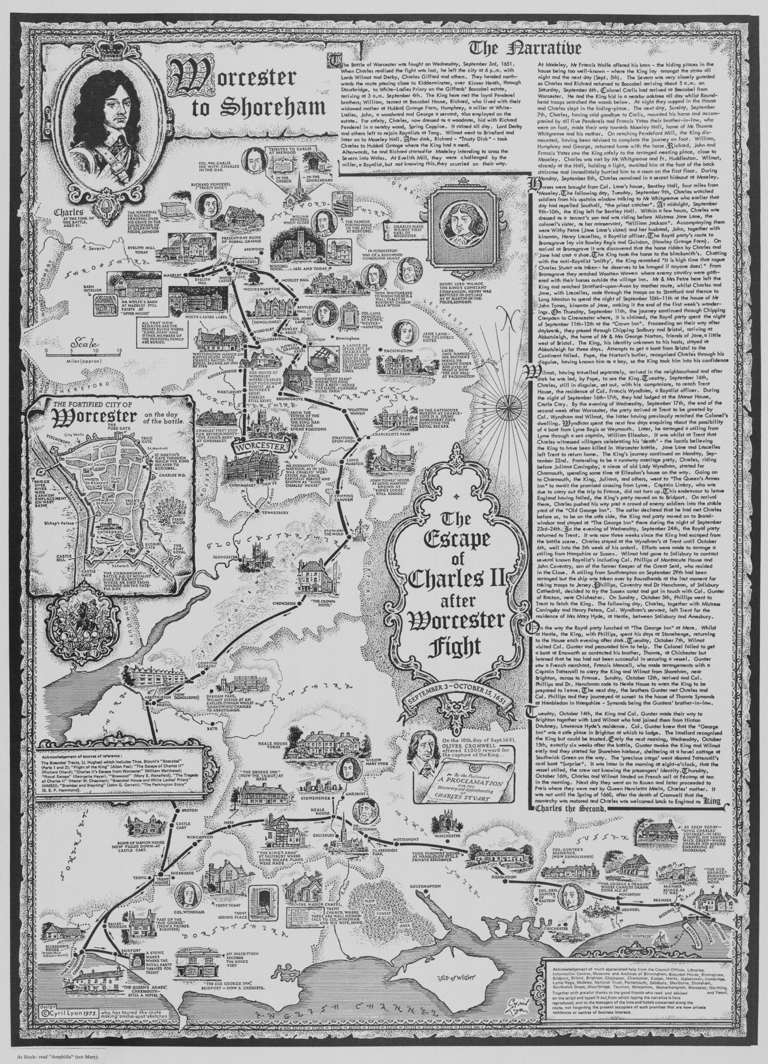 The Fugitive King – The escape of King Charles II after the Battle of ...